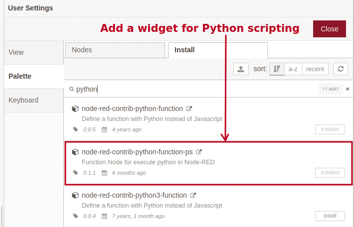 Mix Low-Code Node-RED with Python