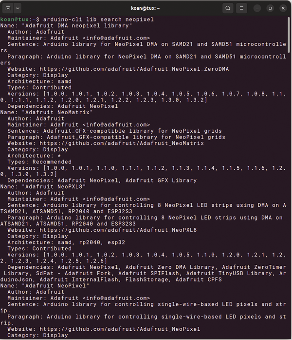 Arduino Development on the Command Line