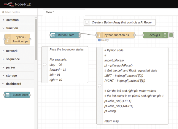Mix Low Code Node Red With Python